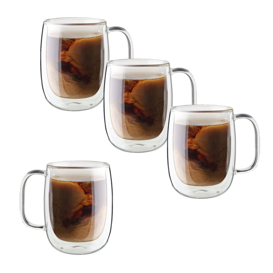 Sorrento Plus - Coffee Glass Mug (Set of 4) – Il’argento Registry