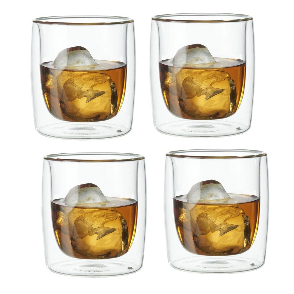 Sorrento Double - Tumbler Glass (Set of 4) – Il’argento Registry