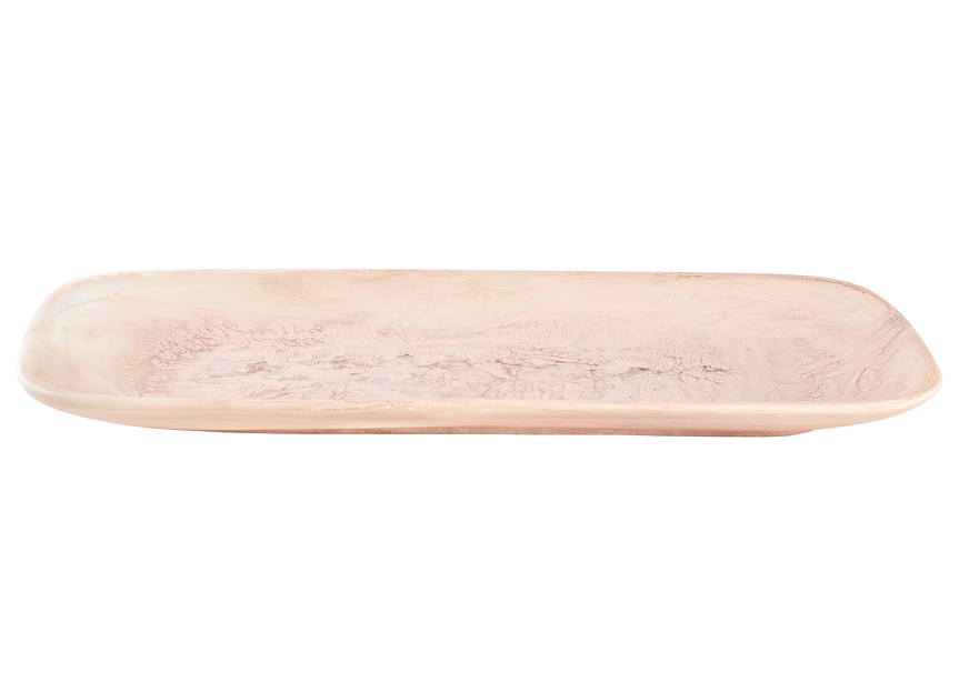 Everyday - Rectangle Platter Blush Swirl – Il’argento Registry